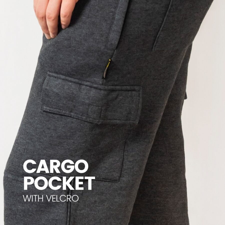 MIG Work Cargo Jogging Bottoms with Knee Pad Pockets - Site King