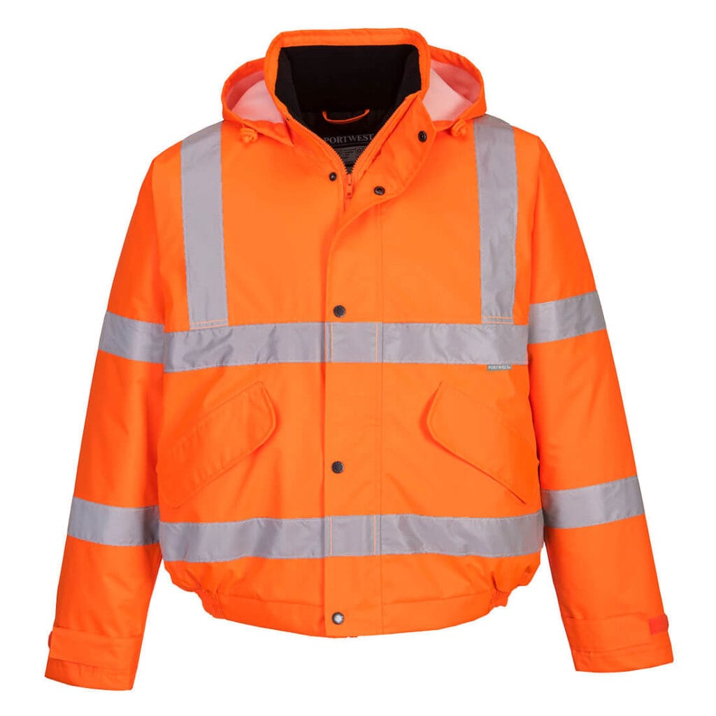 Hi-Vis Work Bomber Jacket - Site King